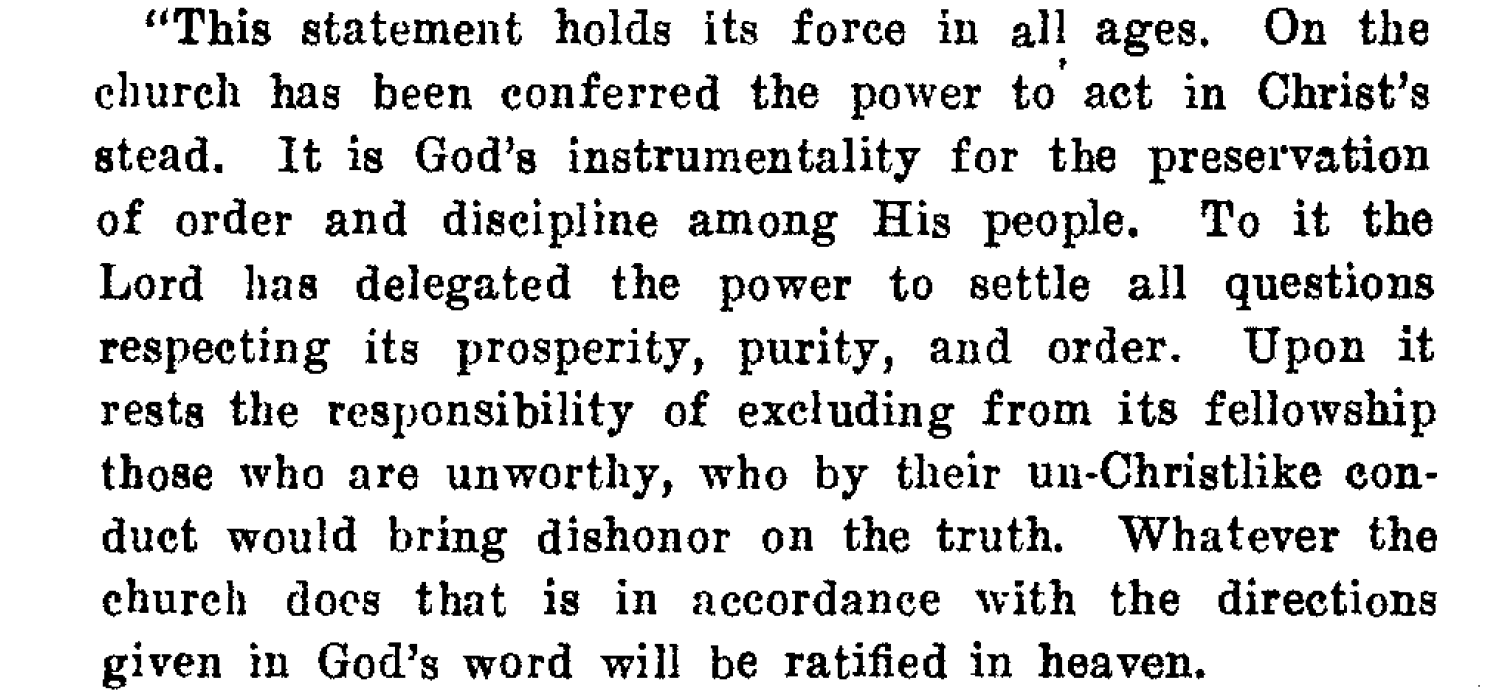 The Role of the Chruch Manual - Real Issues in Adventism today ...